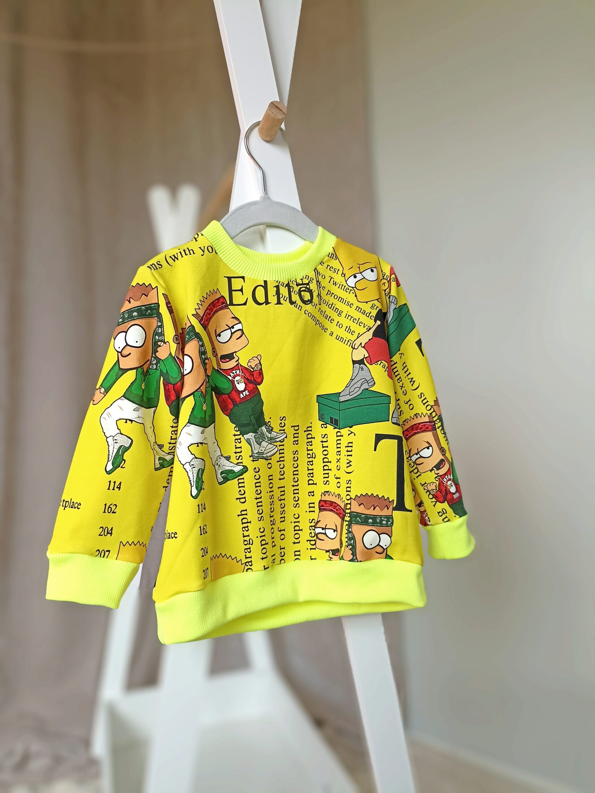 Mikina Simspon (bez kapucne)